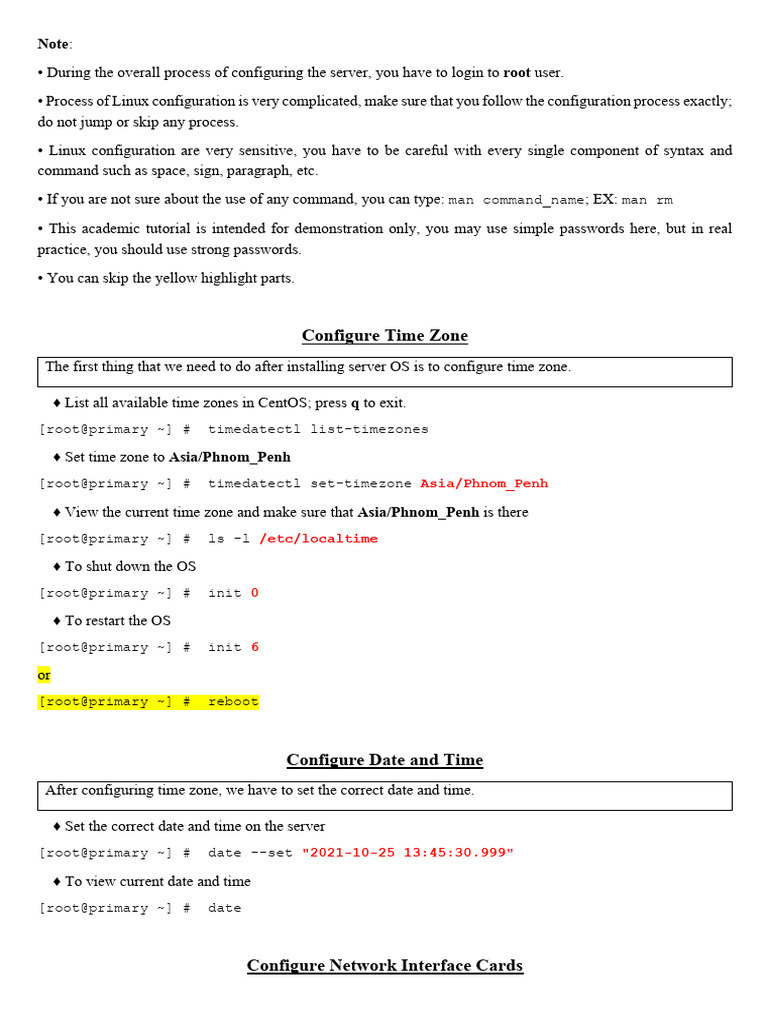 7-Configure CentOS 8 Primary Server | PDF | Secure Shell | File Transfer Protocol