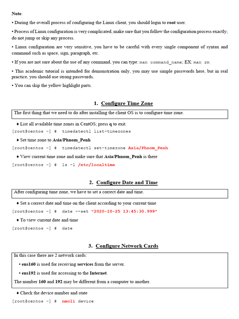 8-Configure CentOS 8 Client | PDF | Secure Shell | Software Repository