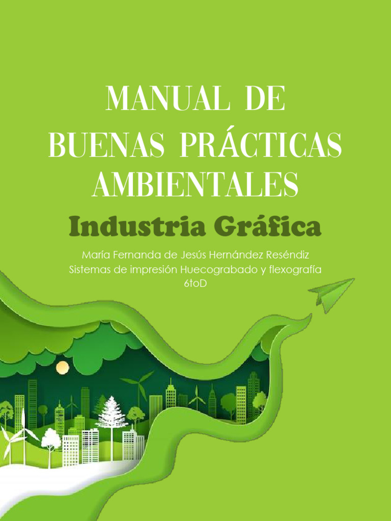 Manual De Buenas Prácticas Ambientales Descargar Gratis Pdf Agua