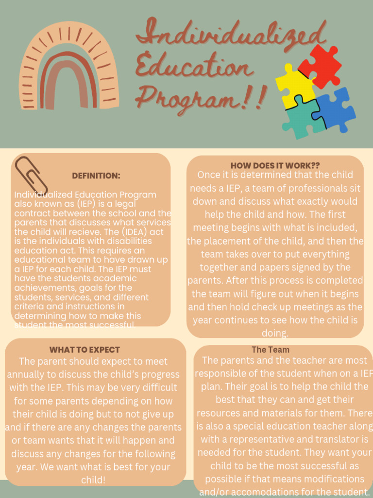 Beige Green Illustrated Classroom Newsletter-2 | PDF | Individualized ...