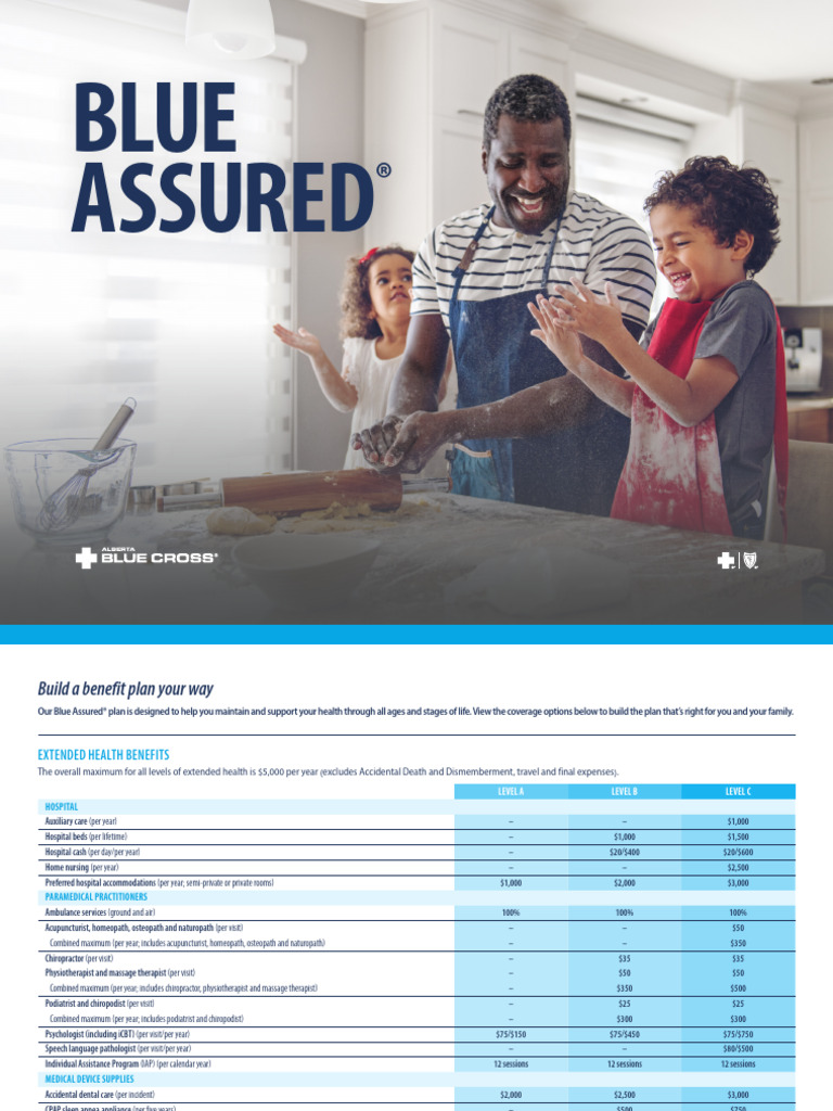 Blue Assured Individual Health Plan | PDF | Blue Cross Blue Shield ...
