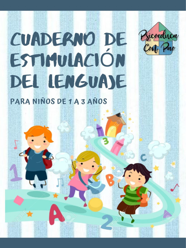 Cuaderno de Estimulación Del Lenguaje para Niños de 1 A 3 Años | PDF ...