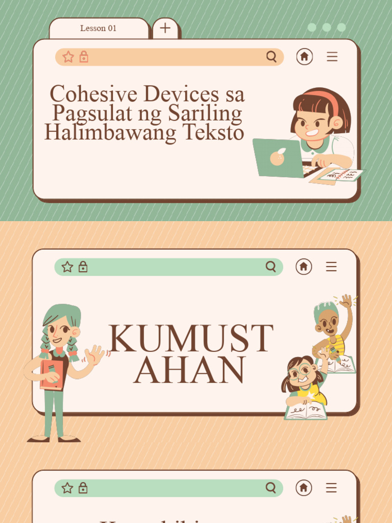 Cohesion Devices | PDF