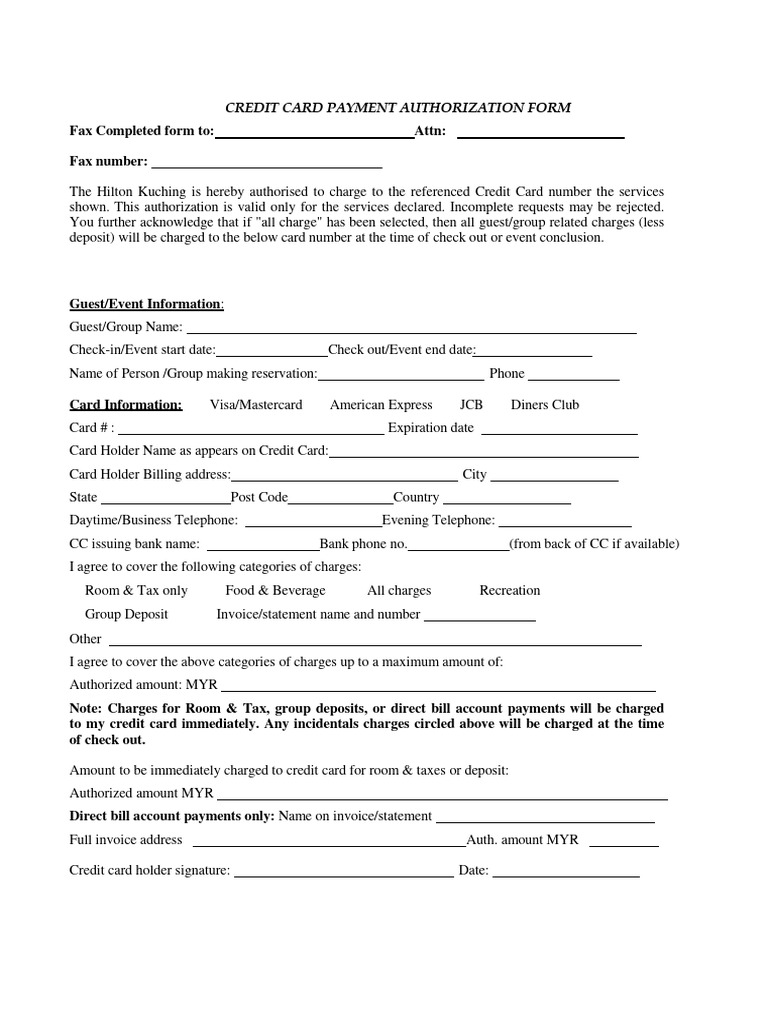 CCA Form | PDF
