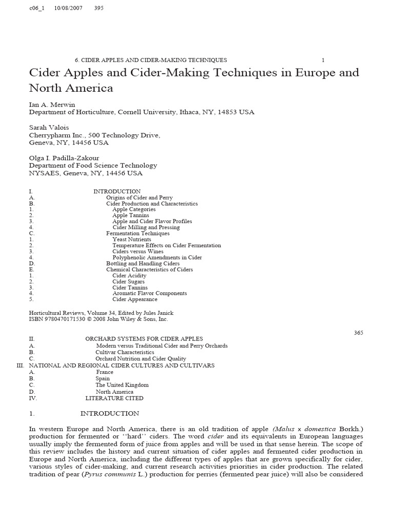 CiderReview-HR-34-2007 | PDF | Cider | Polyphenol