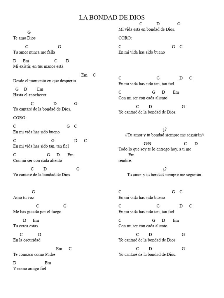 Acordes De Guitarra Para Dios PEREGRINOS DE ESPERANZA Letras Y