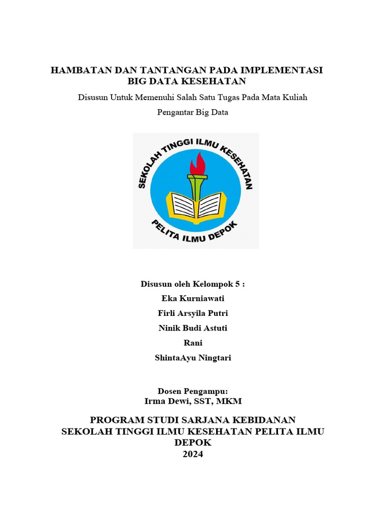 Kel. 5 Big Data (Makalah) | PDF