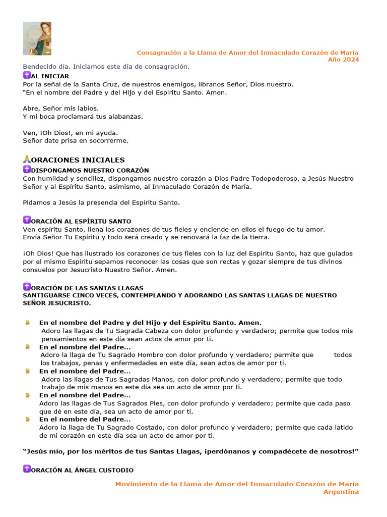 Día 8 | PDF | María, madre de Jesús | eucaristía