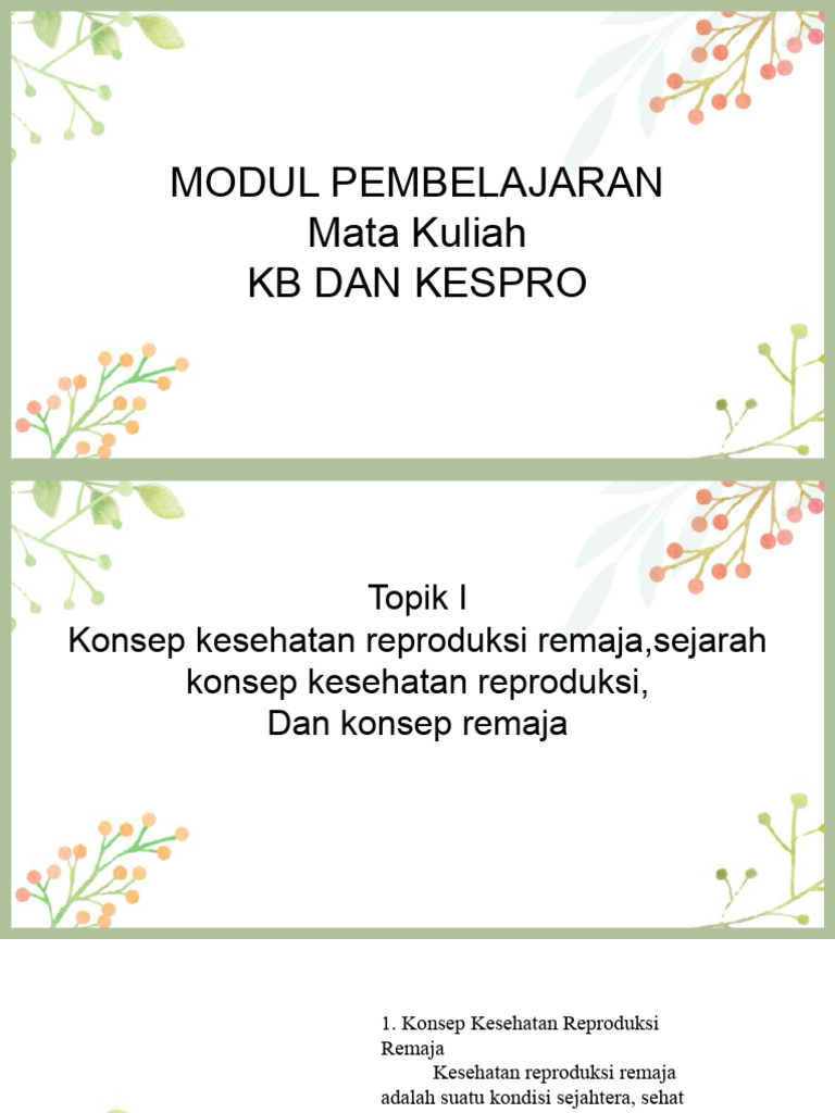 Modul KB Kespro | PDF