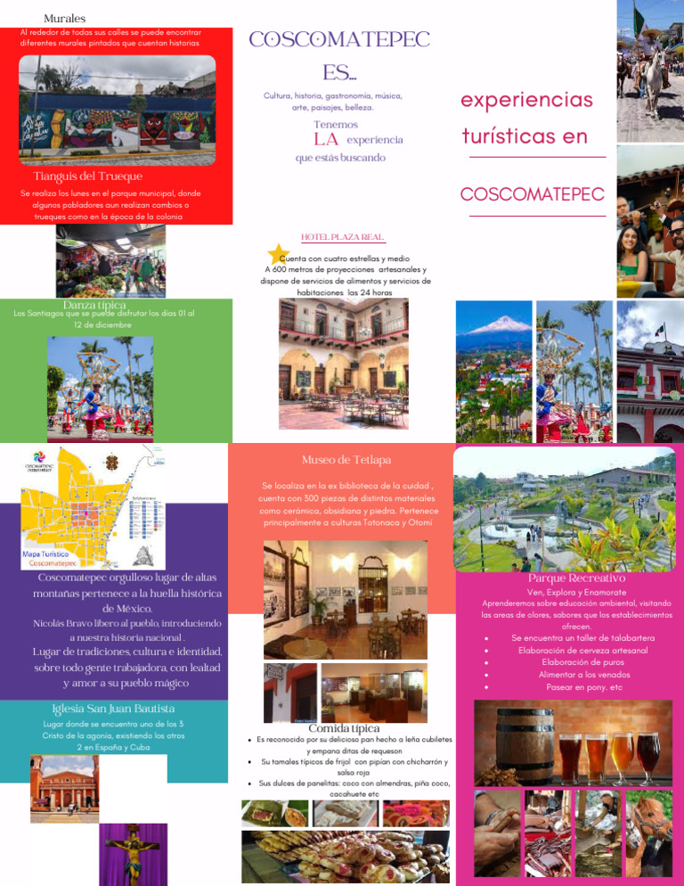 Experiencias Turísticas en Coscomatepec | PDF