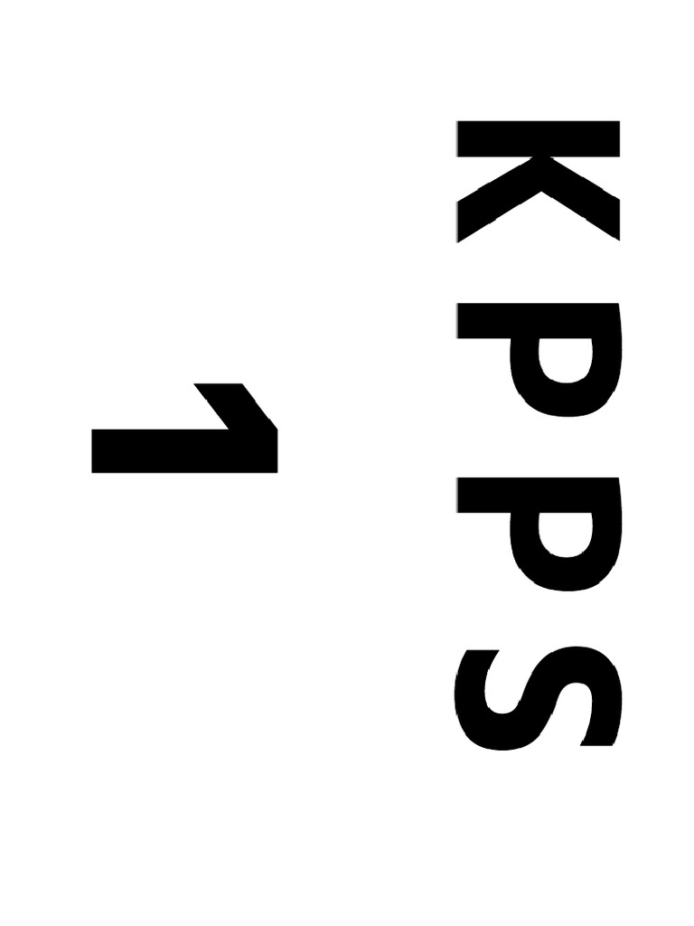 KPPS 1-7 | PDF
