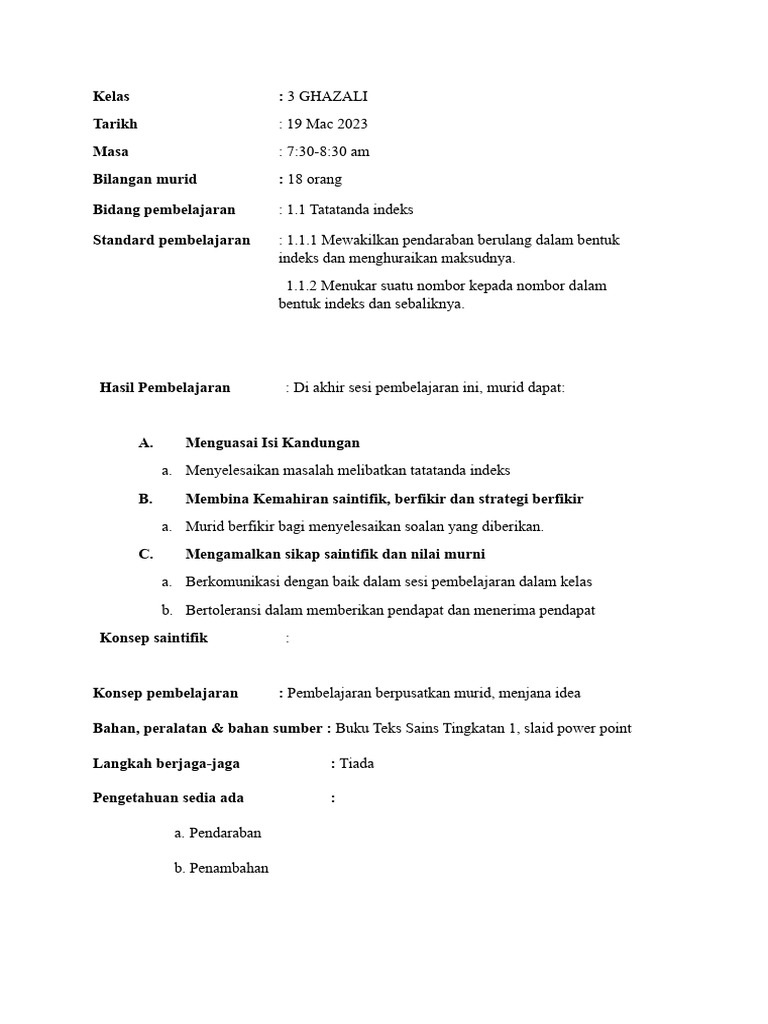RPH MATH (19 Mac 2024) | PDF