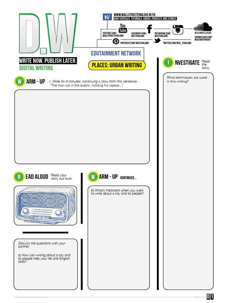 DW WK5 PlacesUrbansheet | PDF | Human Communication