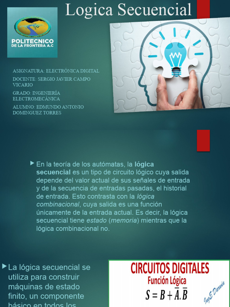 Logica Secuencial | PDF | Ingeniería Informática | Electrónica