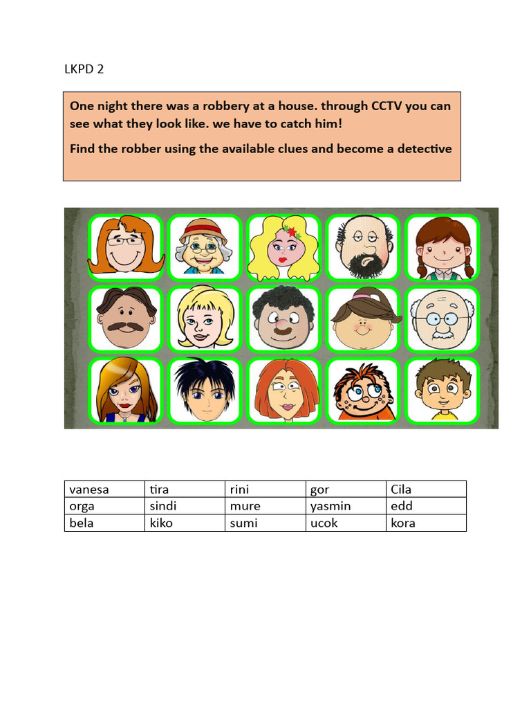 LKPD 2 Descriptive Text | PDF