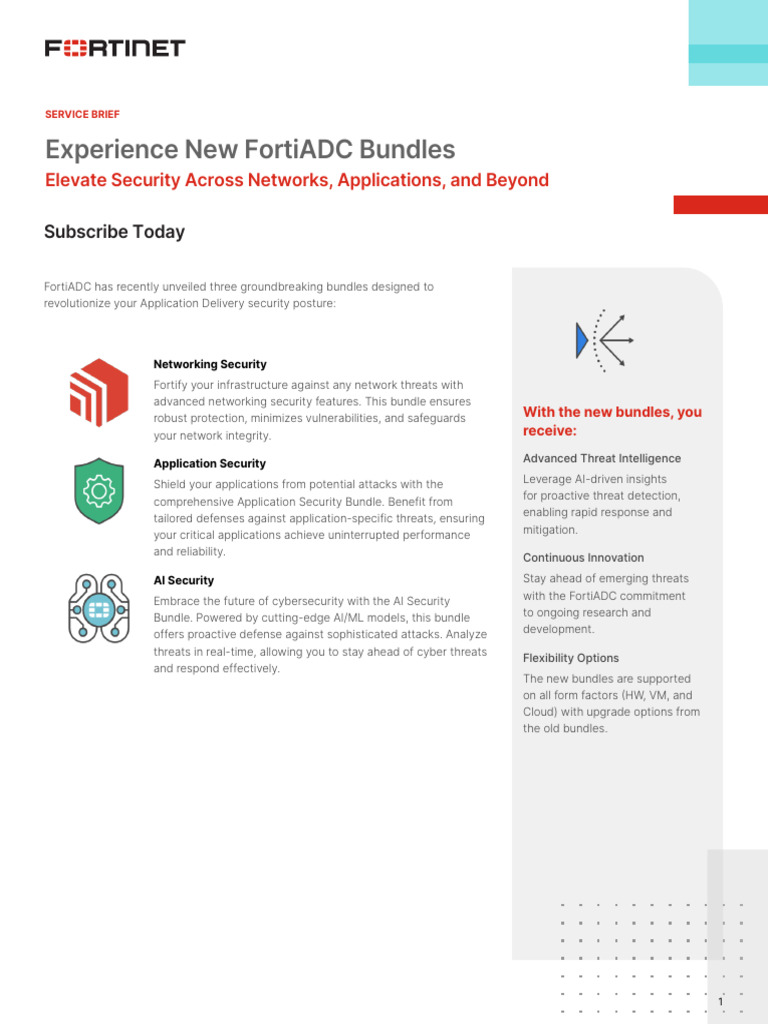 SB Fortiadc Bundles | PDF | Computer Security | Security