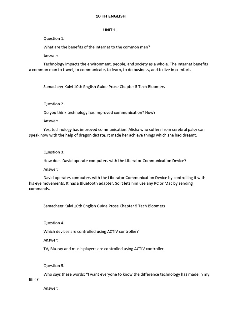 English UNIT-6 To Unit-7 | PDF