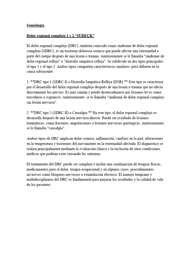 Semiologia Sudeck | PDF | Historia