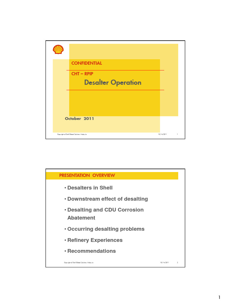 1.1 Best Practice - Desalter Operation | Download Free PDF | Oil ...