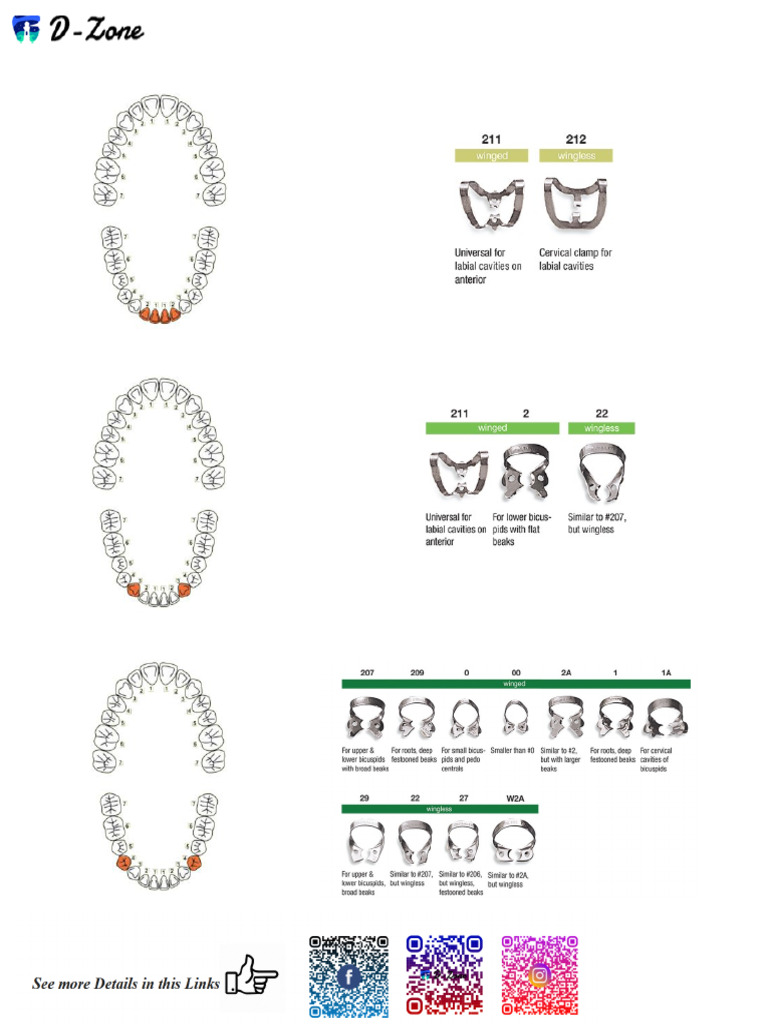 Lower Tooth CLamps | PDF