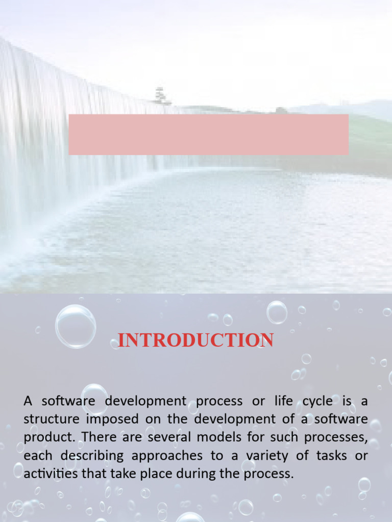 WaterfallModelinSDLC | PDF | Software Development Process | Systems Engineering