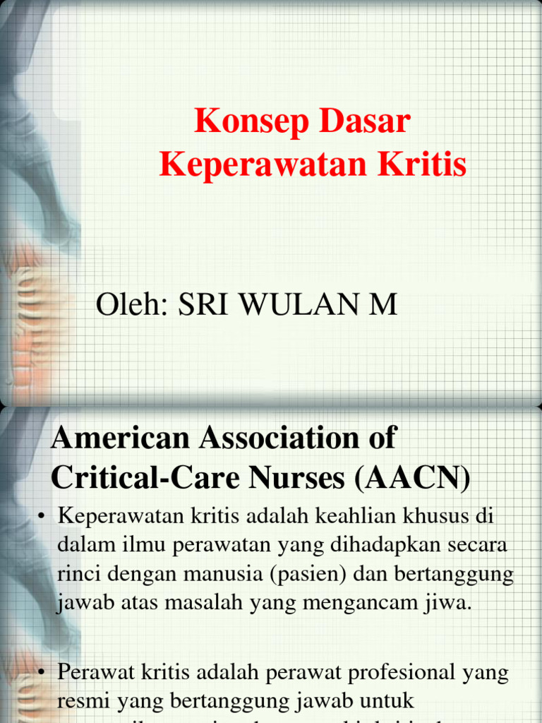 Keperawatan Kritis: Prinsip dan Peran | PDF | Sains & Matematika