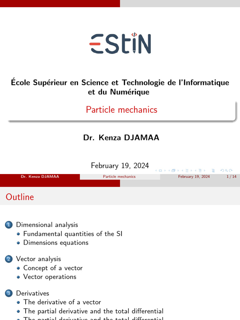 1st Chapter | PDF | International System Of Units | Euclidean Vector