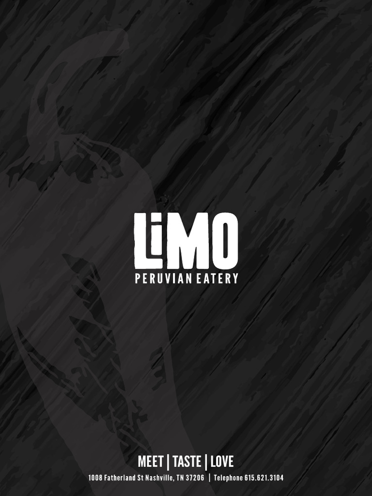 Limo Menu 2024 Limoeatery SP AMqpvqXG7kfR5g8L | PDF | Foods | Cuisine