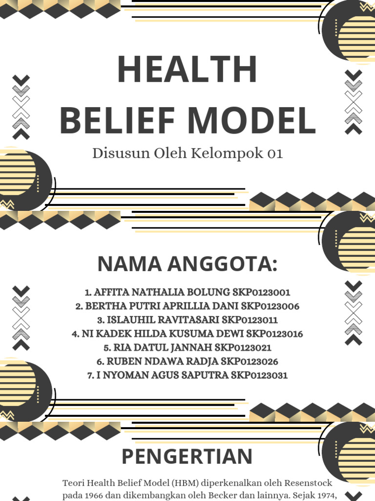 Health Beliefe Model - 20240221 - 161413 - 0000 | PDF