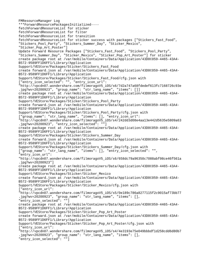 log | PDF | Json | Computing