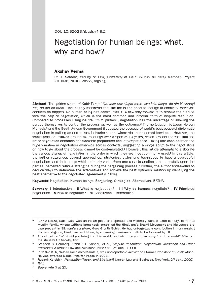 154-Article Text-203-229-10-20221222 | PDF | Negotiation | Mediation