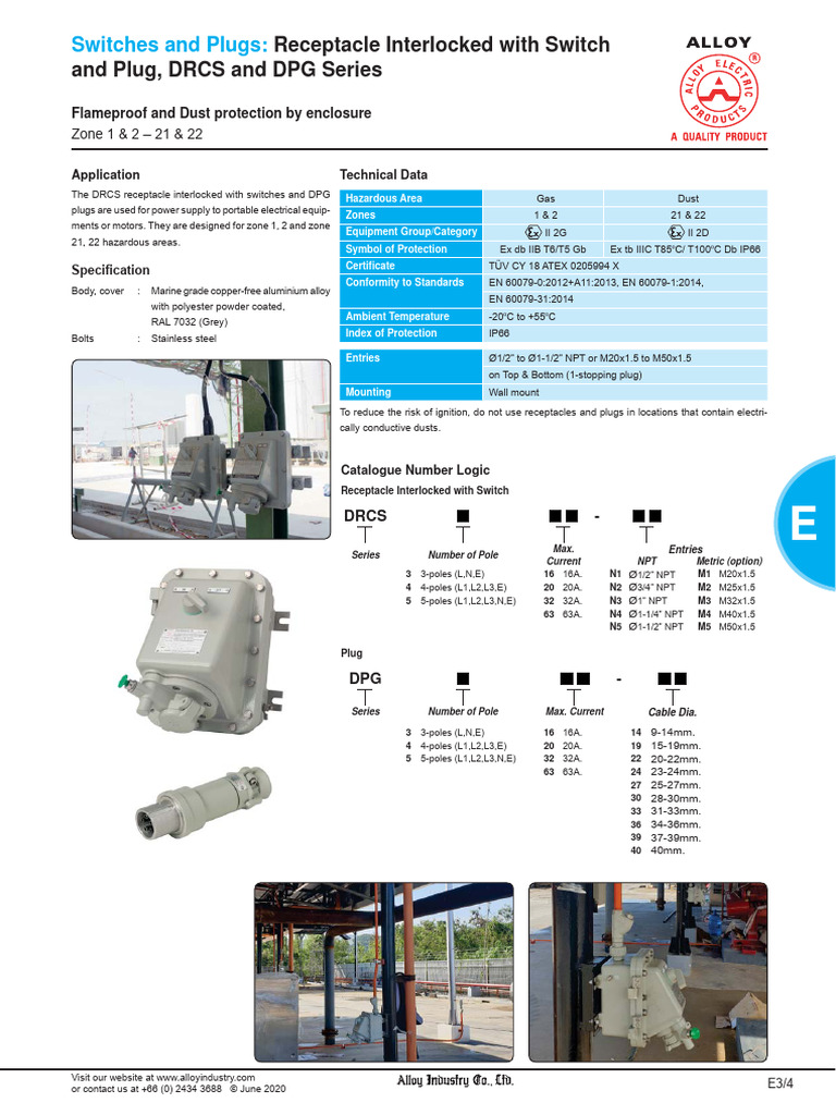 DRCS and DPG Series | PDF | Electrical Engineering | Electricity