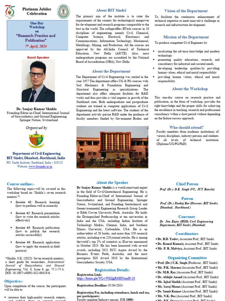 RPP Brochure Final | Download Free PDF | Engineering | Science