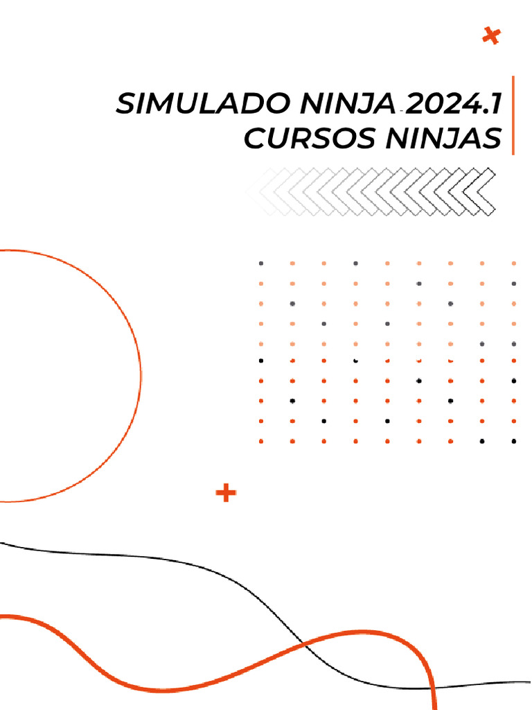 Simulado Ninja 01 - 2024.1 | PDF | Contabilidade | Relatório anual