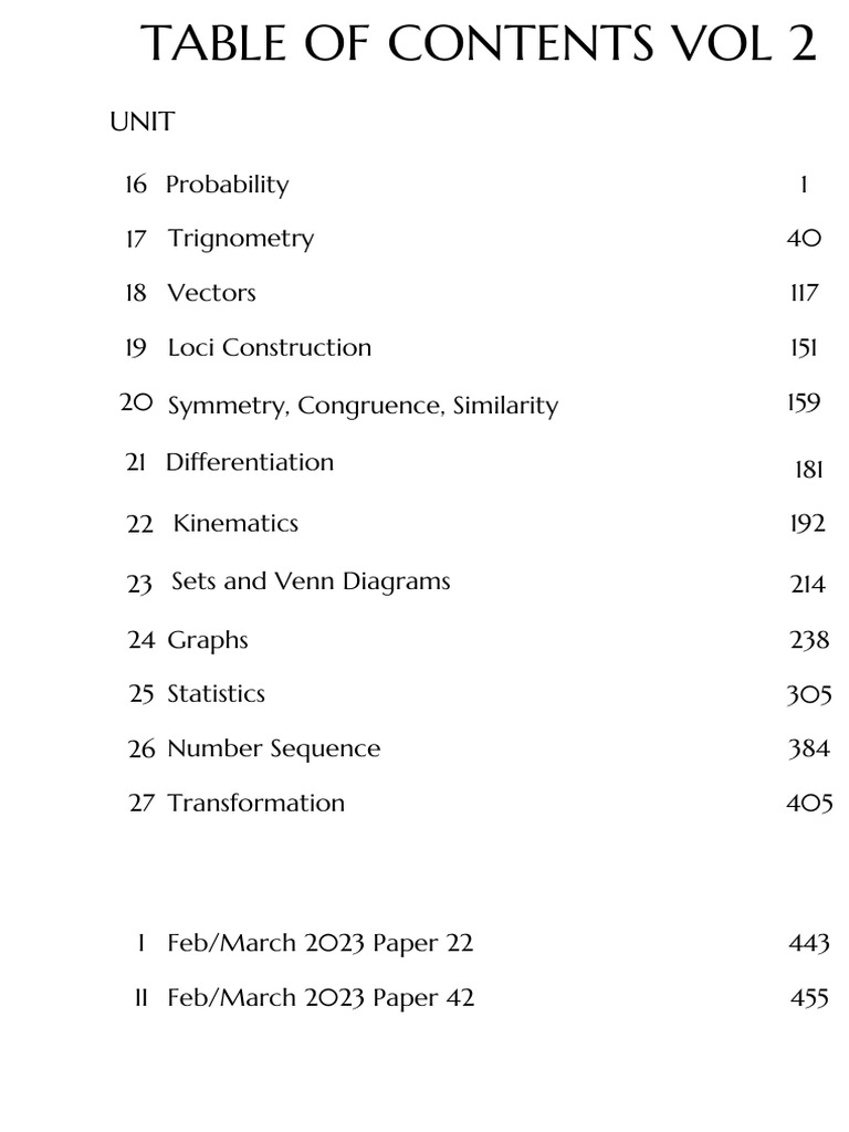O Level Maths Past Papers 2 File | PDF | Circle | Euclidean Geometry