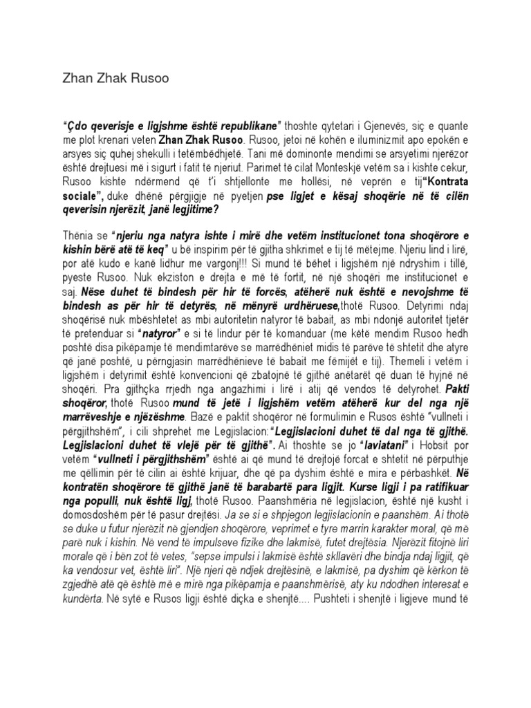 Zhan Zhak Rusoo-1 | PDF