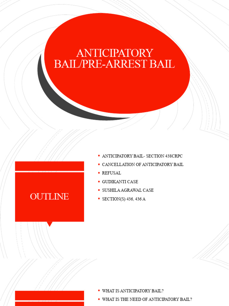 Anticipatory Bail | PDF | Bail | Arrest