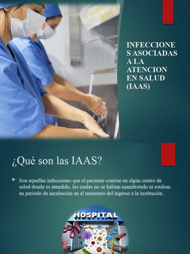 PPT IAAS | PDF | Lavado de manos | Microbiología