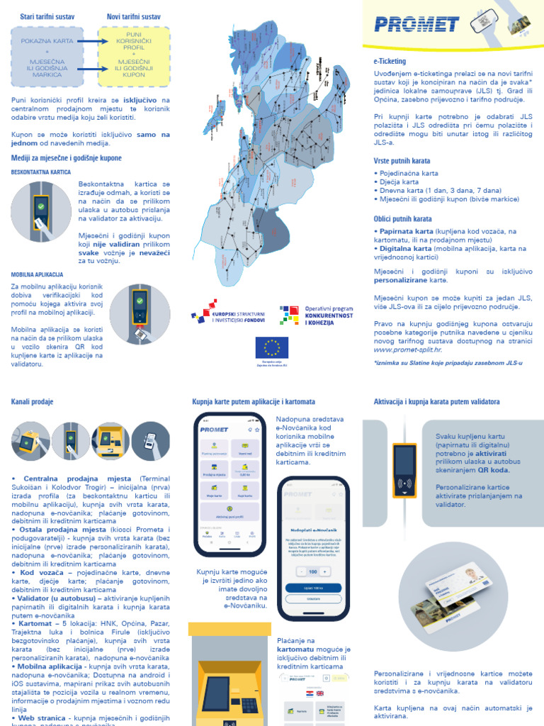 Promet Info Letak E-Ticketing | PDF