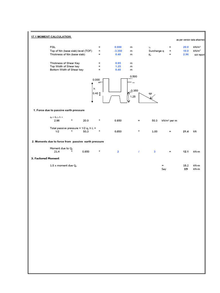 Shear Key Design | PDF
