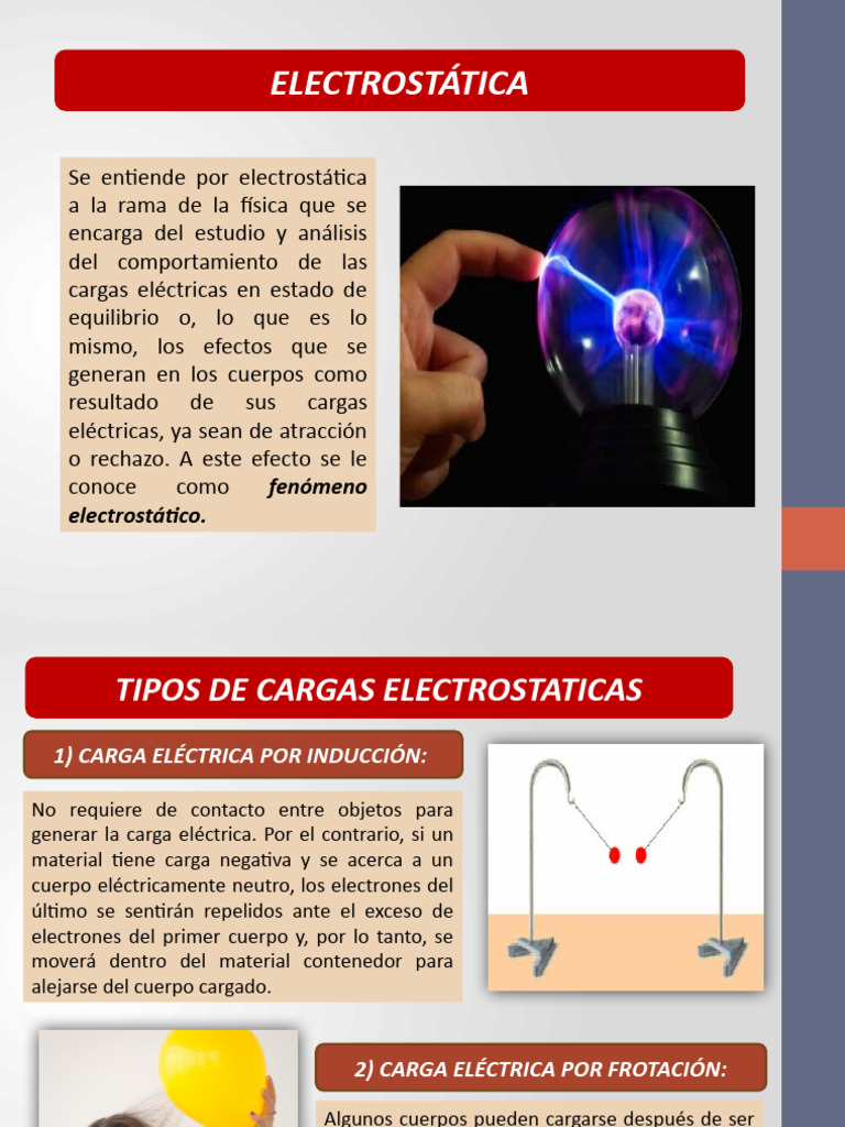 ELECTROSTATICA | PDF | Electrostática | Física