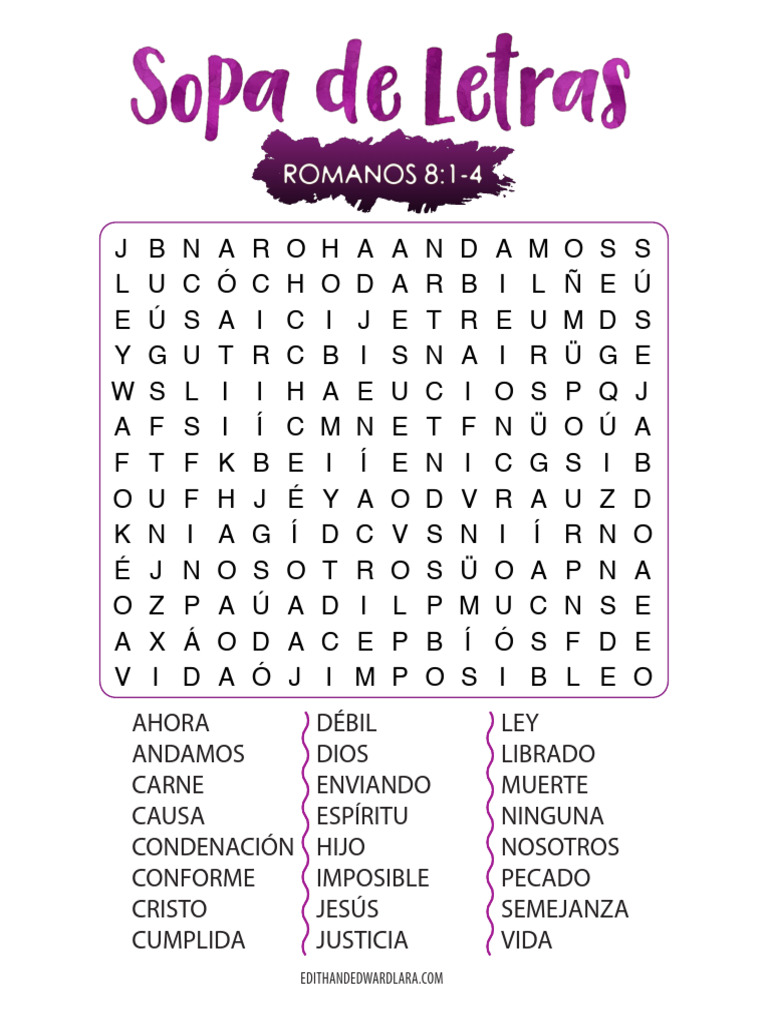 Romans 8 1 | PDF | Pecado | Cristo (título)