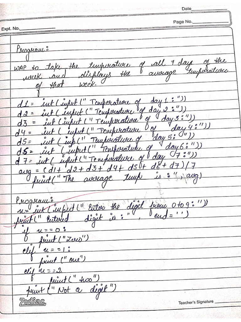 Practical File Work | PDF