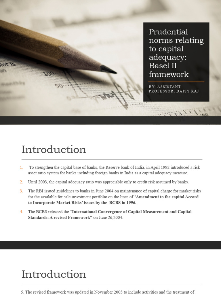 Prudential Norms Relating To Capital Adequacy | PDF | Capital Requirement | Financial Services