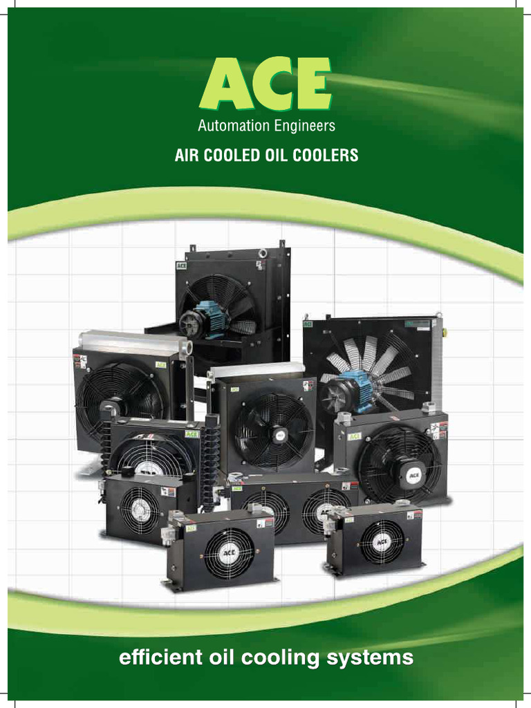 ACE Oil Cooler Brochure | PDF | Electromechanical Engineering | Applied ...