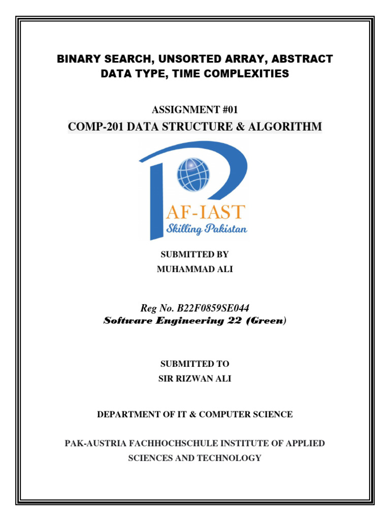 Assignment 1 | PDF | Abstraction (Computer Science) | Computer Programming