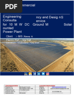 Fixed Solar Mounting Structure Drawing | PDF | Equipment