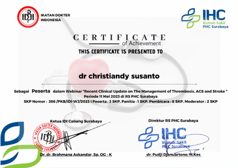 DR Christiandy Susanto | PDF