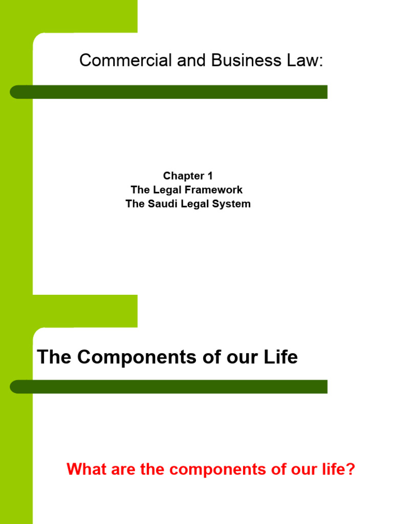 Saudi Business and Legal Framework Overview | PDF | Alternative Dispute ...