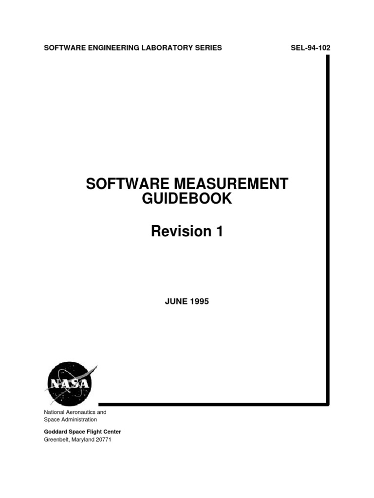 NASA - Software Measurement Guidebook | PDF | Goddard Space Flight ...